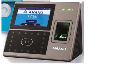 Employee Time Clocks - Amano REALTIME Facial Recognition AFR-200 AFR-200/A978